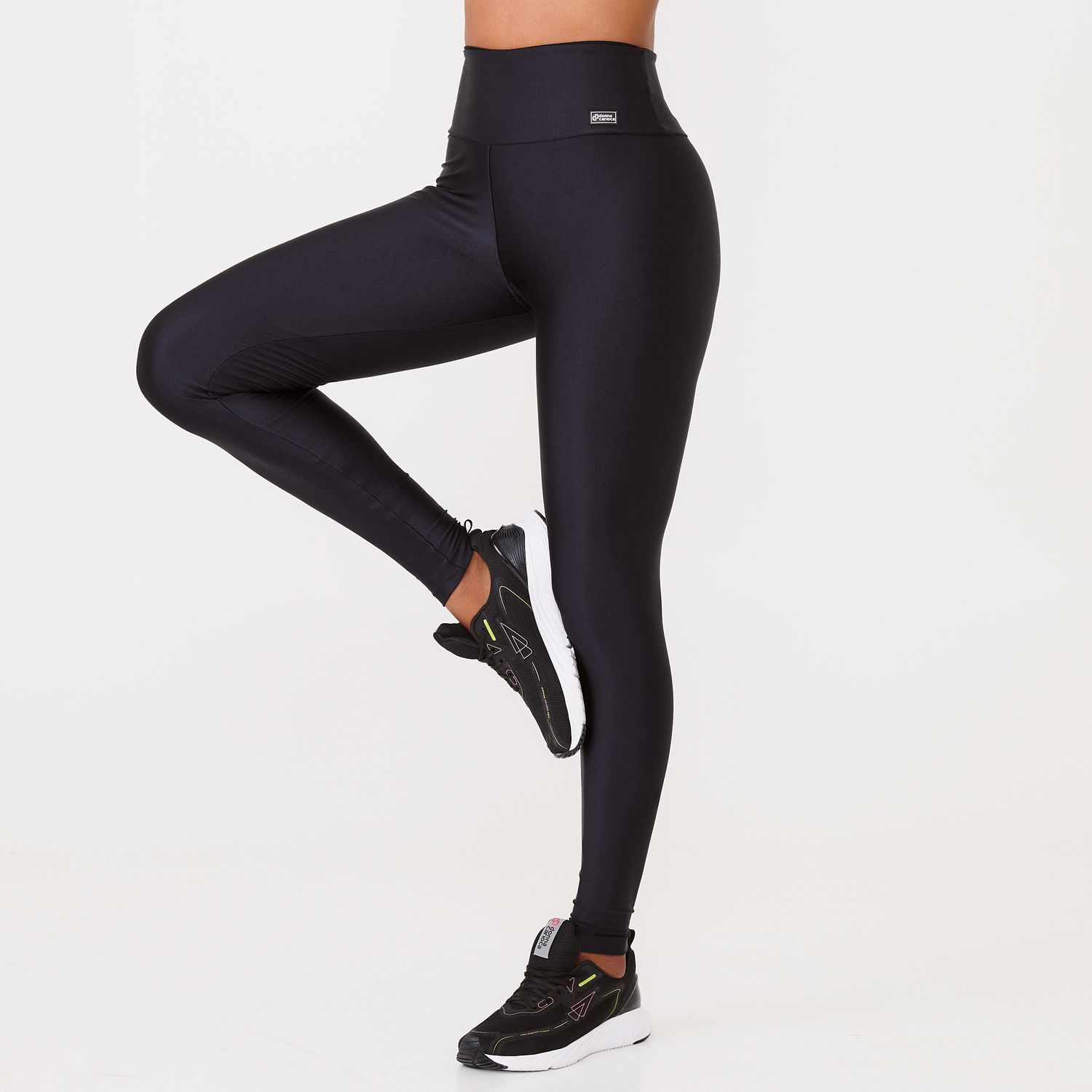 LEGGING BÁSICA PRETA PLATINADA